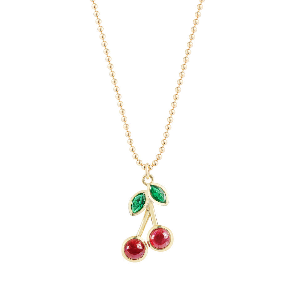 Cherry Gemstone Necklace | Finn Jewelry