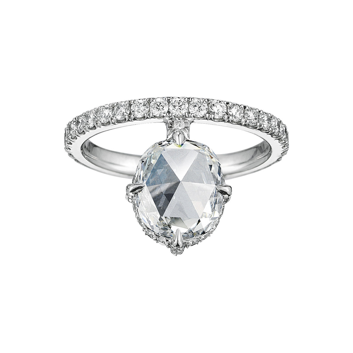 JUNE ROSE CUT ENGAGAMENT RING – Finn