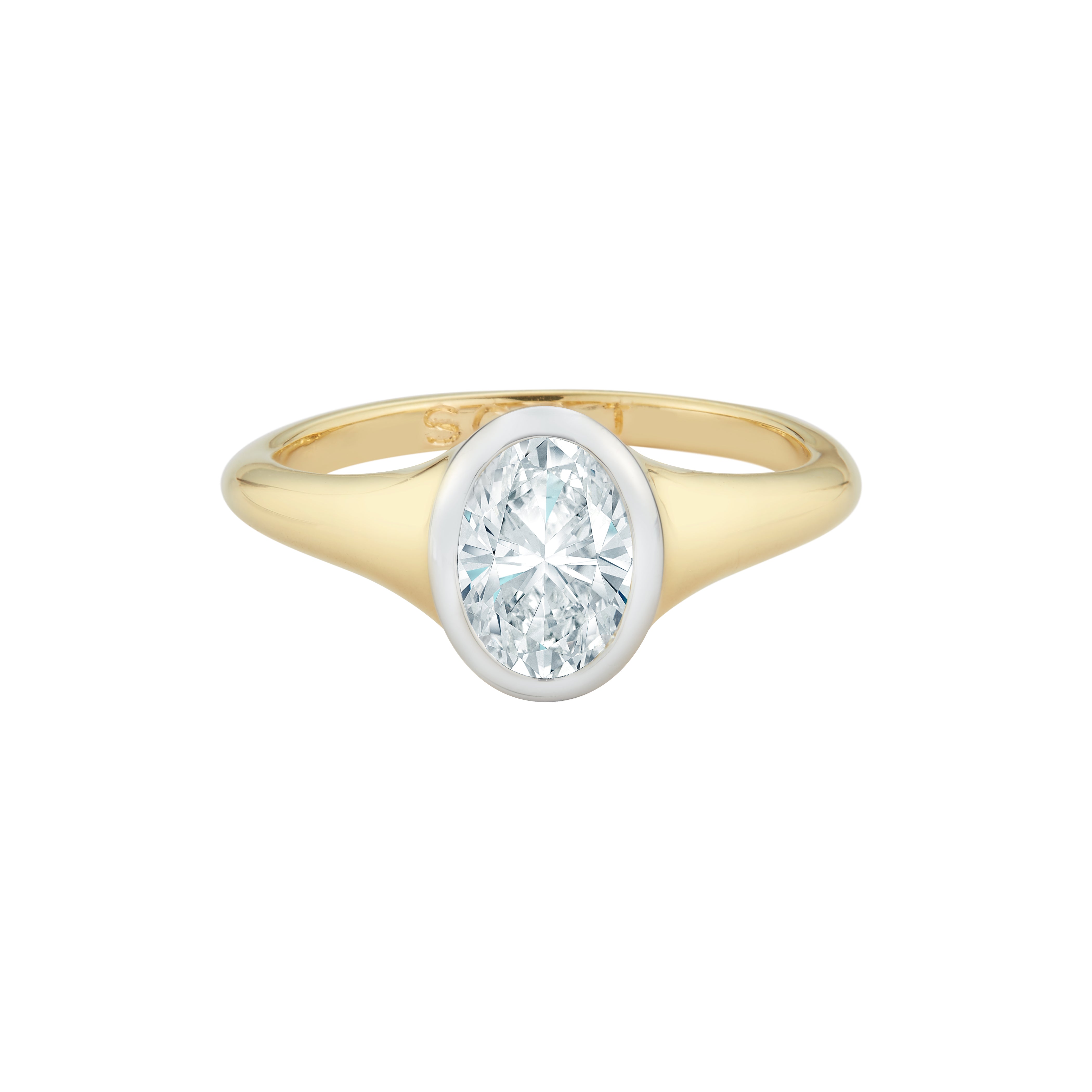 OVAL SOLARIS ENGAGEMENT RING – Finn
